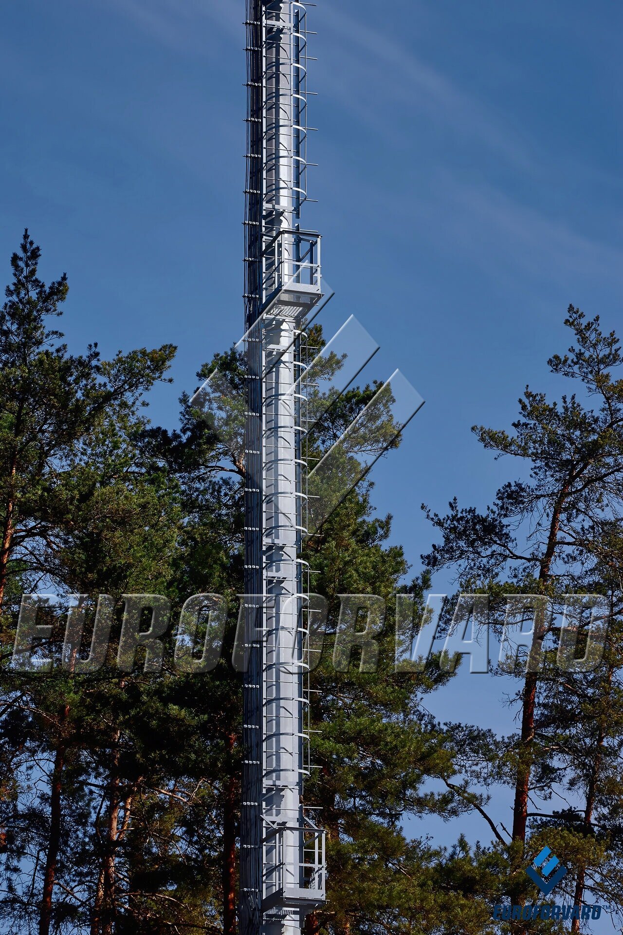 Mobile towers in Kyiv region - EUROFORVARD UKRAINE